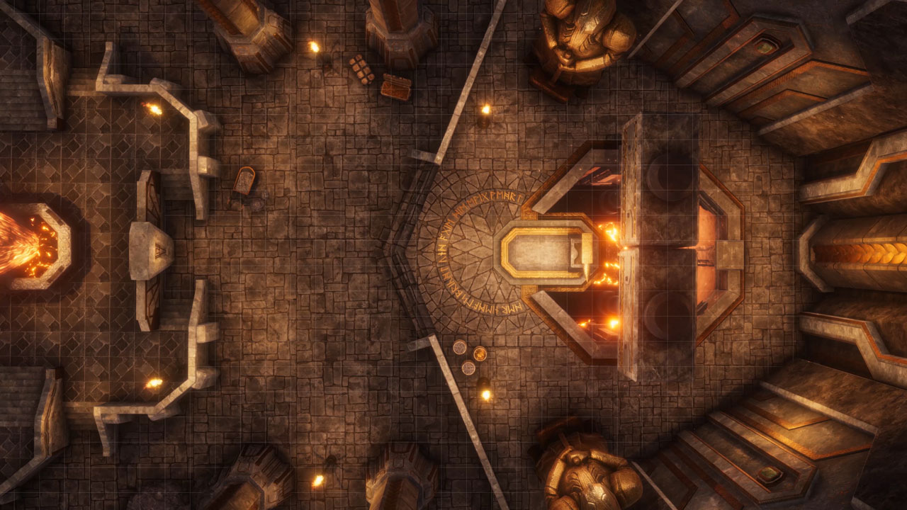 Dwarven Forge – The Forge – Advanced Battlemaps