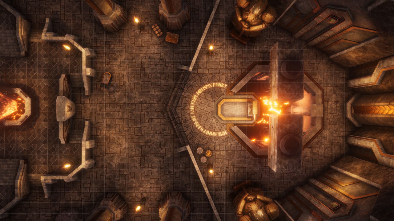 Dwarven Forge – The Forge – Advanced Battlemaps